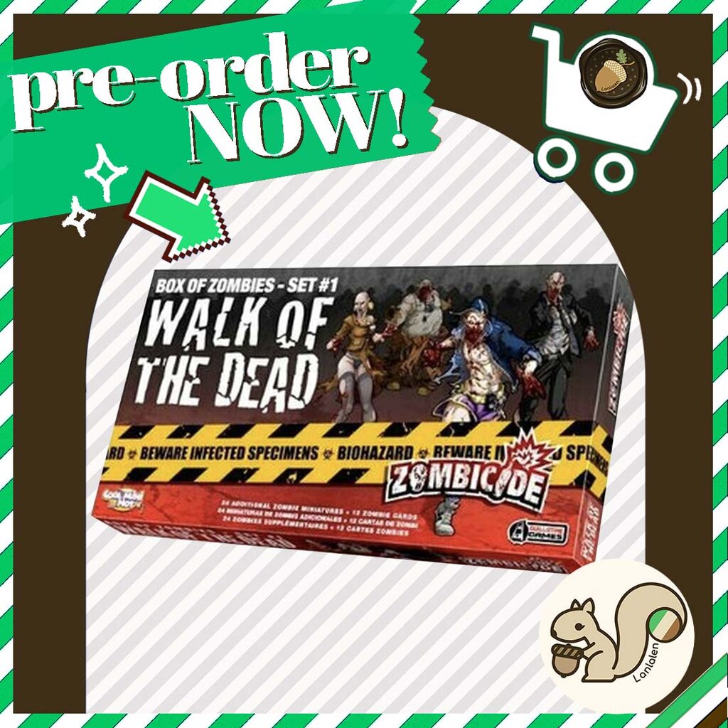 Zombicide: Walk of the Dead Box of Zombies Set 1 | Shopee Thailand