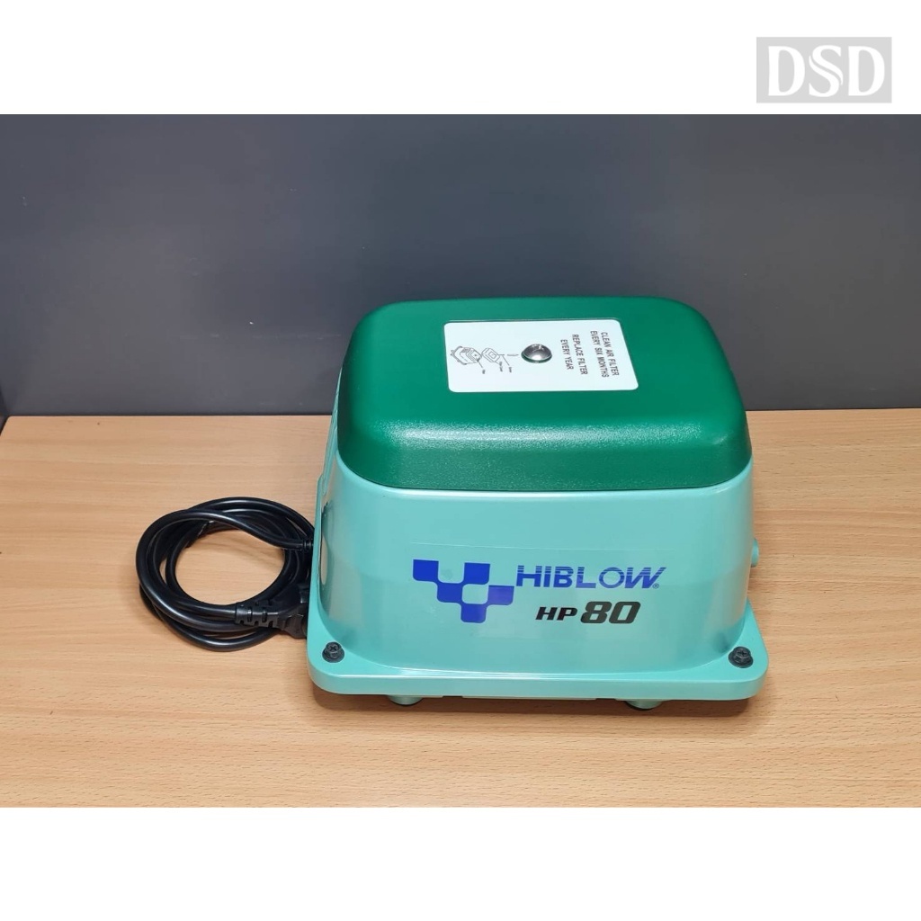 [พร้อมส่ง]⚙️ Hiblow รุ่น HP-80 Air Pump เครื่องเติมอากาศ จากประเทศญี่ปุ่น | Shopee Thailand