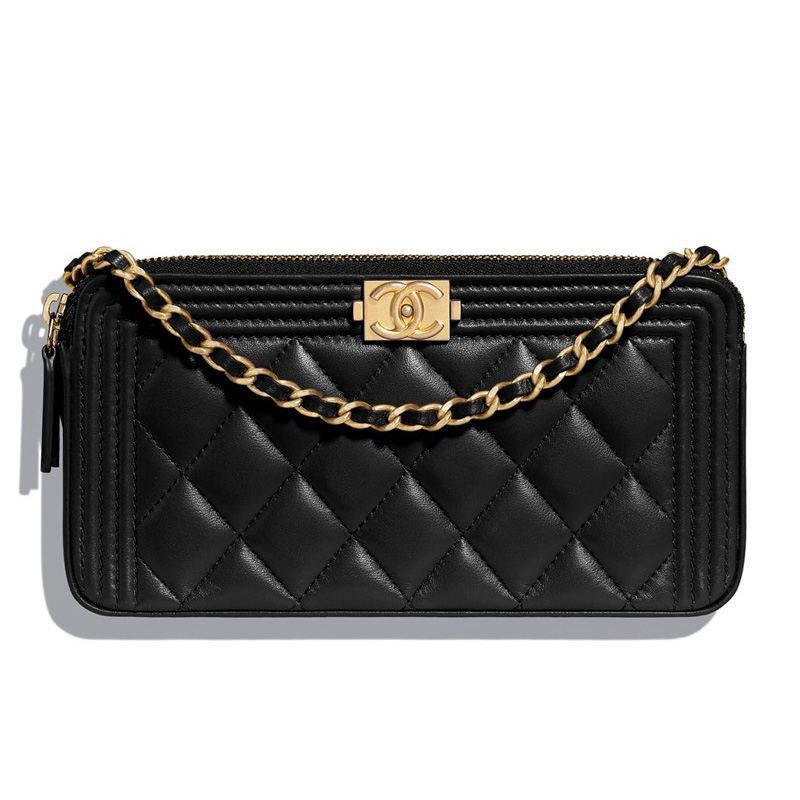 Chanel/Classic Diamond Pattern/กระเป๋าสะพาย/กระเป๋าโซ่/แท้ 100% ...