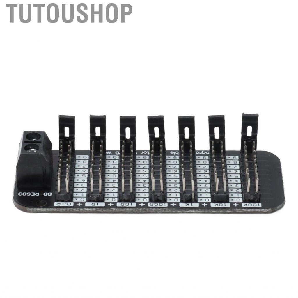 Tutoushop Programmable Resistor Easy Adjustment Step Resistors for ...