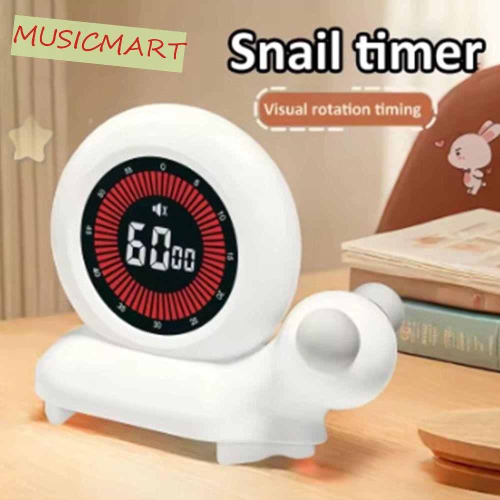 Musicmart Digital Luminous Timer, 60 นาที Silent Snail Visual Timer ...