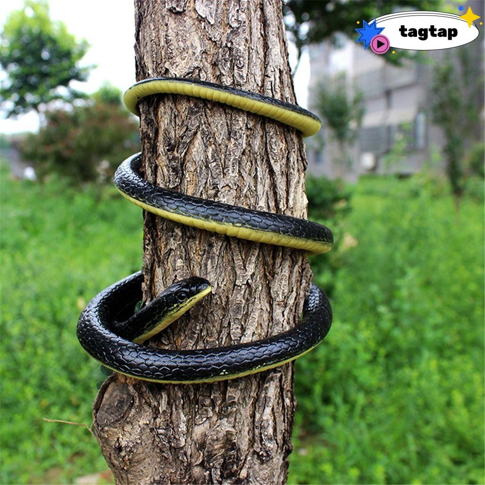 Tagtap งูที่สมจริง Joke ยาง Prank อุปกรณ์ประกอบฉากฮาโลวีน | Shopee Thailand