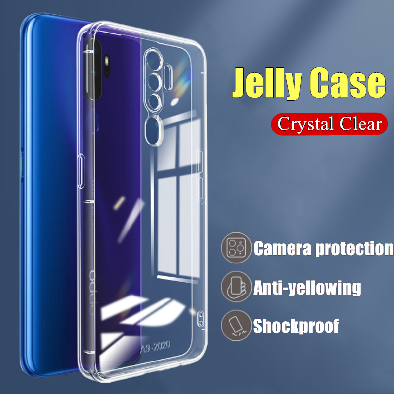 สําหรับ OPPO A9 2020 CPH1937 CPH1939 CPH1941 ป้องกันกล้องซิลิโคนโปร่งใส ...