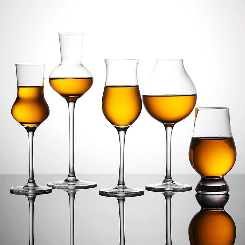 Whiskey tasting glass strong wine glass tall tulip wine tasting glass ...