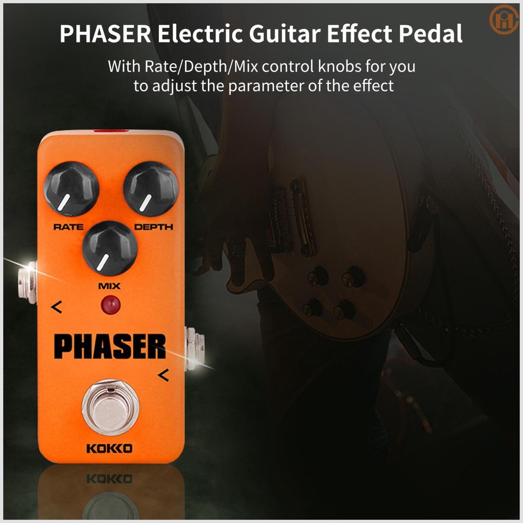 KOKKO FPH2 PHASER Electric Guitar Effect Pedal with True Bypass and ...