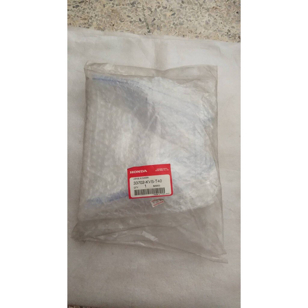 เลนส์ไฟเลี้ยวหลัง อะไหล่แท้ HONDA 33702-KVB-T40 สำหรับรุ่น CLICKi ...