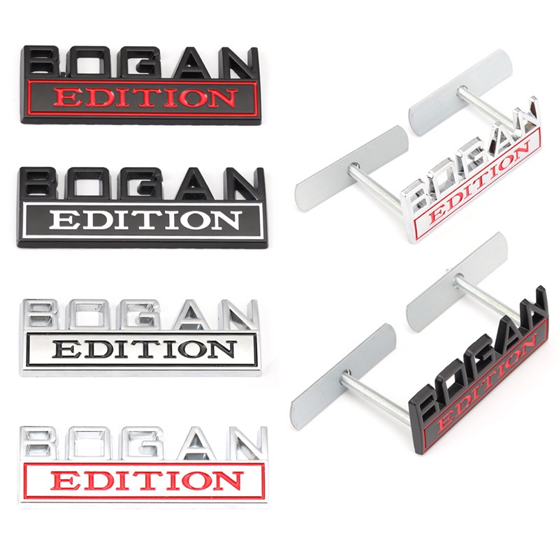 สติกเกอร์ตราสัญลักษณ์ ติดกระจังหน้ารถยนต์ สําหรับ Bogan Edition Logo ...