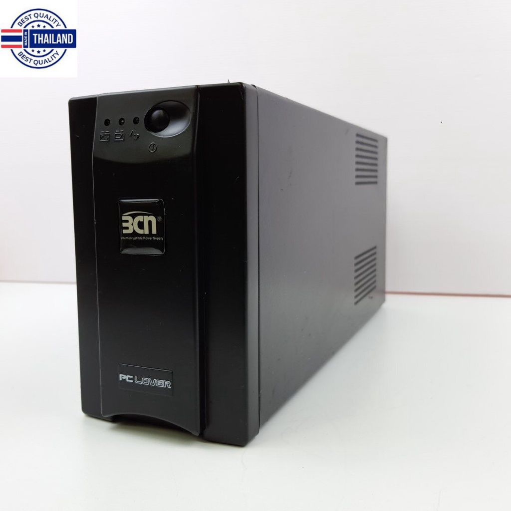 BCN UPS PC Lover 850VA/450W Black เครื่องปล่าวไม่มีแต เครื่องสำรองไฟ สินค้ามือ2 | Shopee Thailand