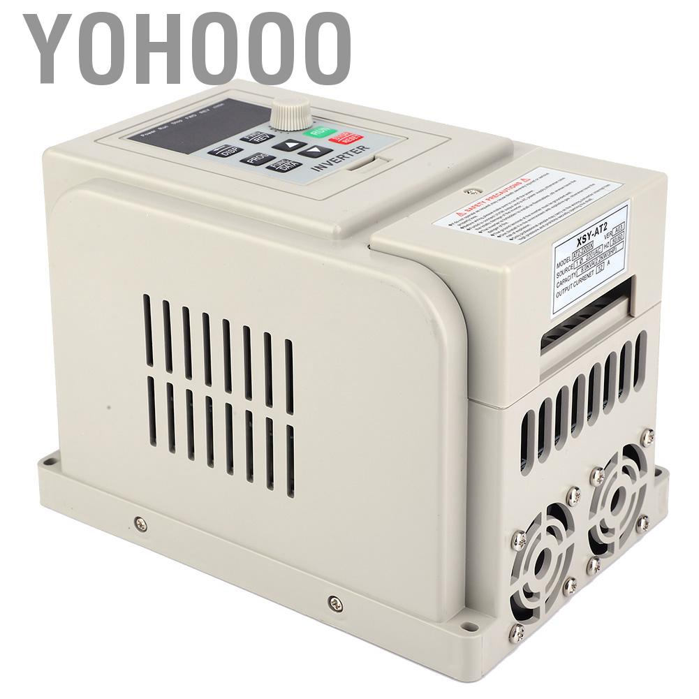 Yohooo PWM AC Variable Frequency Drive VFD Controller 1Phase Input ...