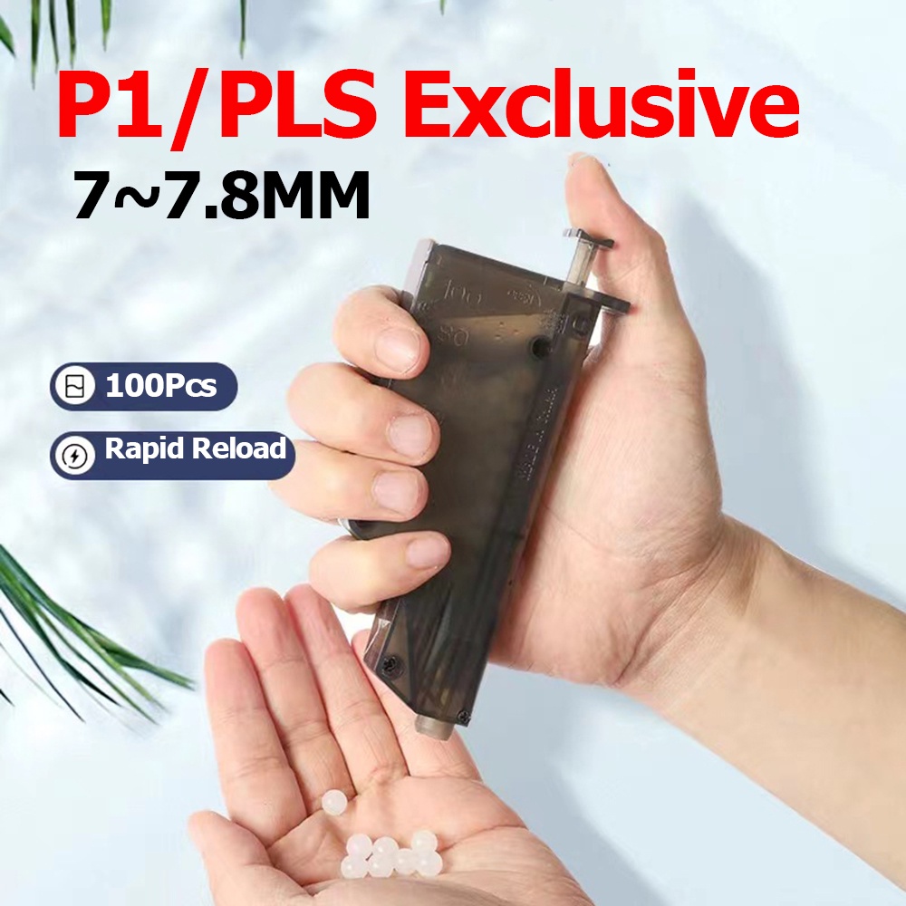โหลดเร็ว P1/PLS ความจุ 7-7.8 มม. อุปกรณ์เสริม สําหรับกลางแจ้ง 100 ชิ้น | Shopee Thailand