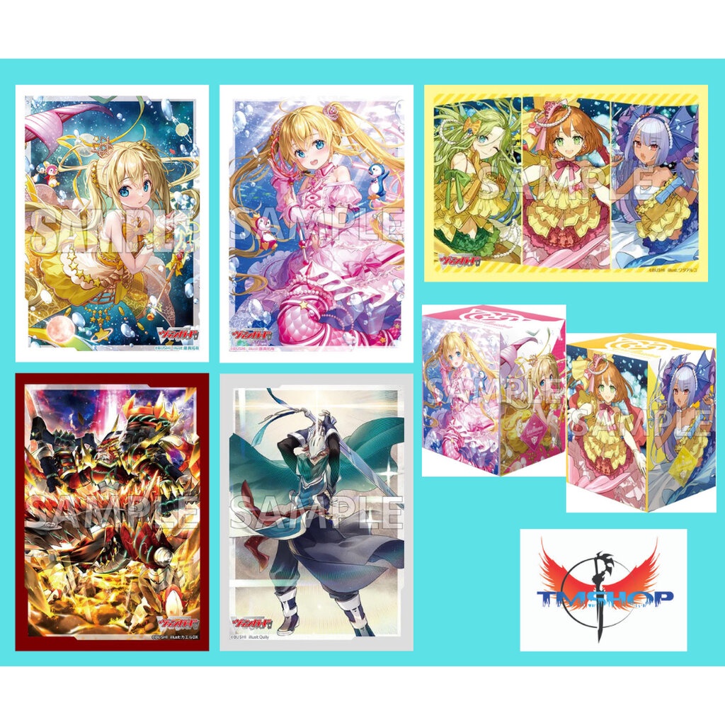 Bushiroad Sleeve Collection Mini Cardfight!! Vanguard : King Zedlance ,Luan, Pacifica,PR ISM-P ...