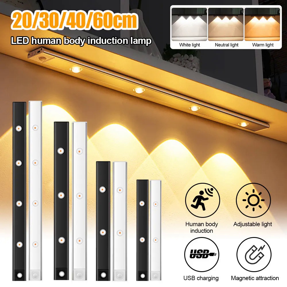 NEW LED Night Light Motion Sensor Wireless Ultra Thin LED Wine cooler ...