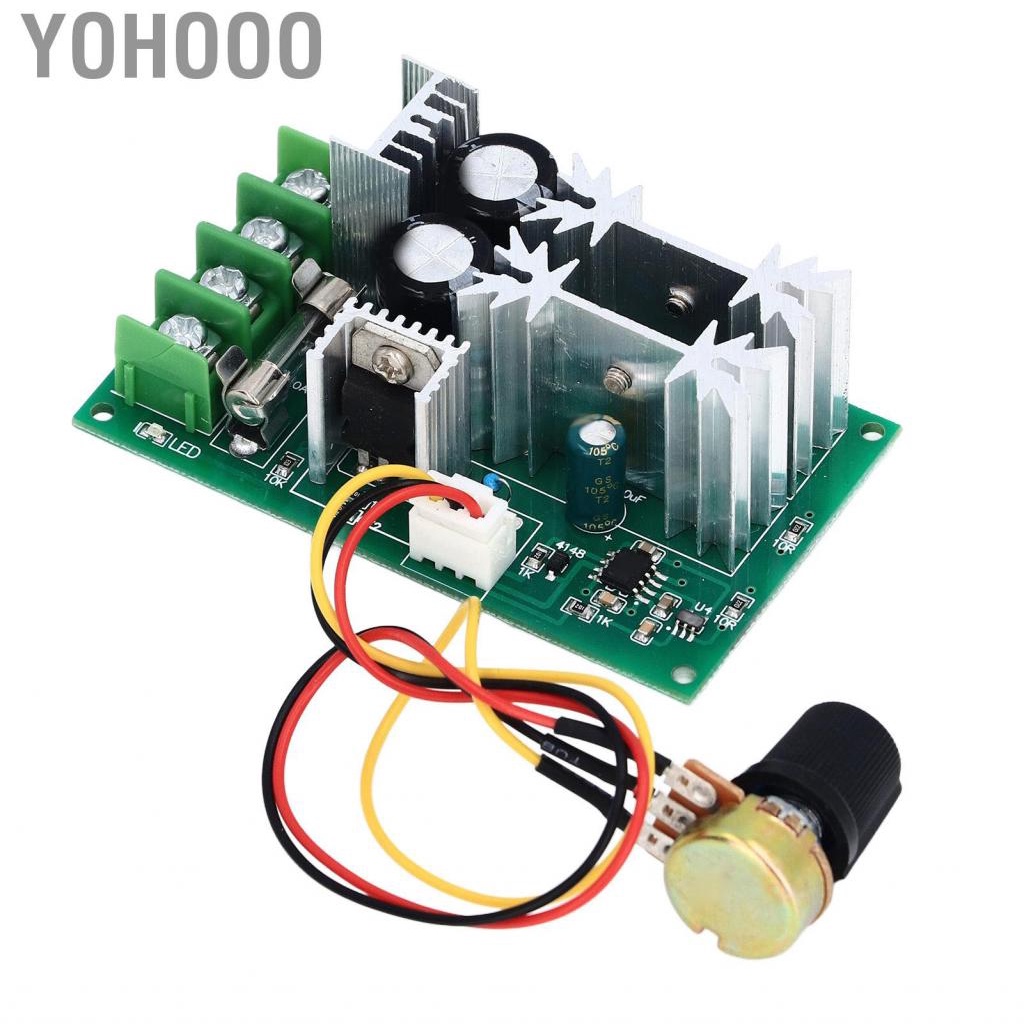 Yohooo PWM DC Motor Governor Speed Controller Pulse Width Modulator ...