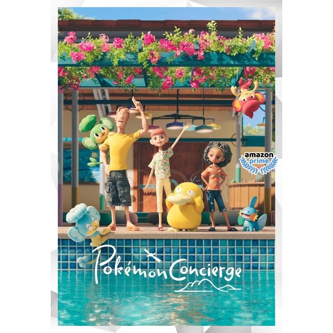 DVD เสียงไทยมาสเตอร์ หนังการ์ตูน Pokemon Concierge (2023) โปเกมอน คอนเซ ...