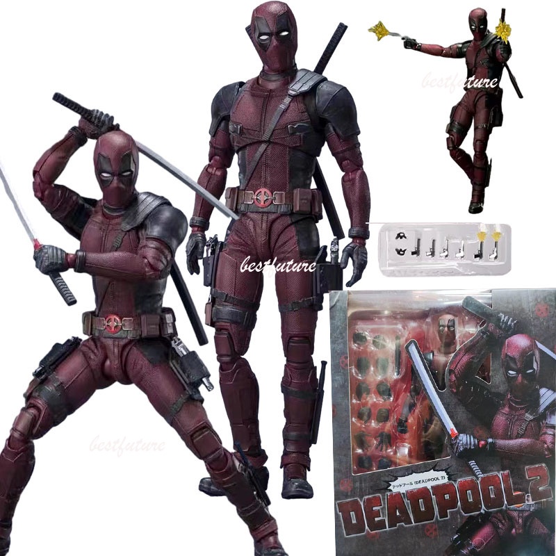 Shf Deadpool 2.0 Marvel Legends X-men Dead Pool Articulado โมเดลตุ๊กตา ...