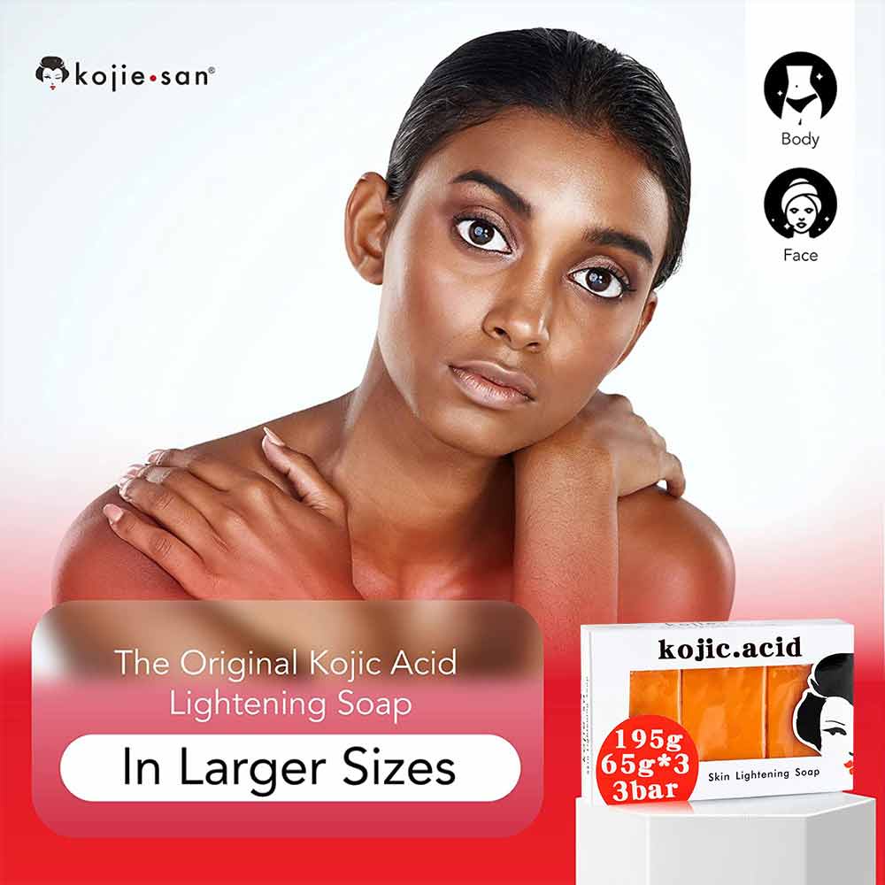 Kojic acid soap papaya soap (Kojic soap 65g*3 [three pieces]) | Shopee ...