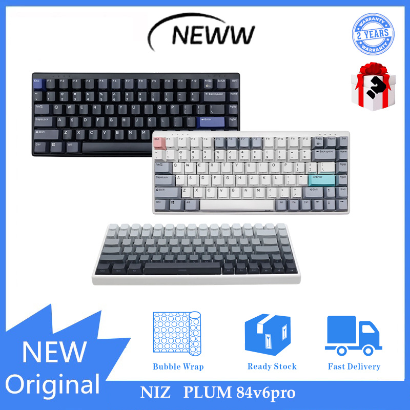 Niz PLUM 84v6pro คีย์บอร์ดเล่นเกม ความจุ 8000HZ ความล่าช้าต่ํา 1MS FPS mini84pro v6 esports ...