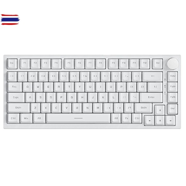 AK820 คีย์อร์ดเกมมิ่ง Ajazz AK820 82Key Gasket Hotswap Wired Mechanical ...