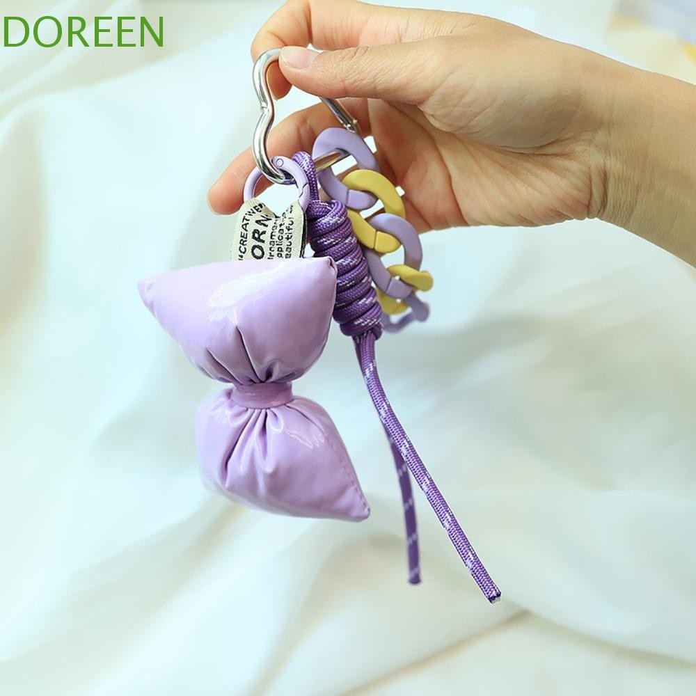 Doreen Bow Labubu Bag Charm, PP Cotton PU หนัง Crybaby AndWobble เครื่องประดับ, แขวนอุปกรณ์เสริม ...