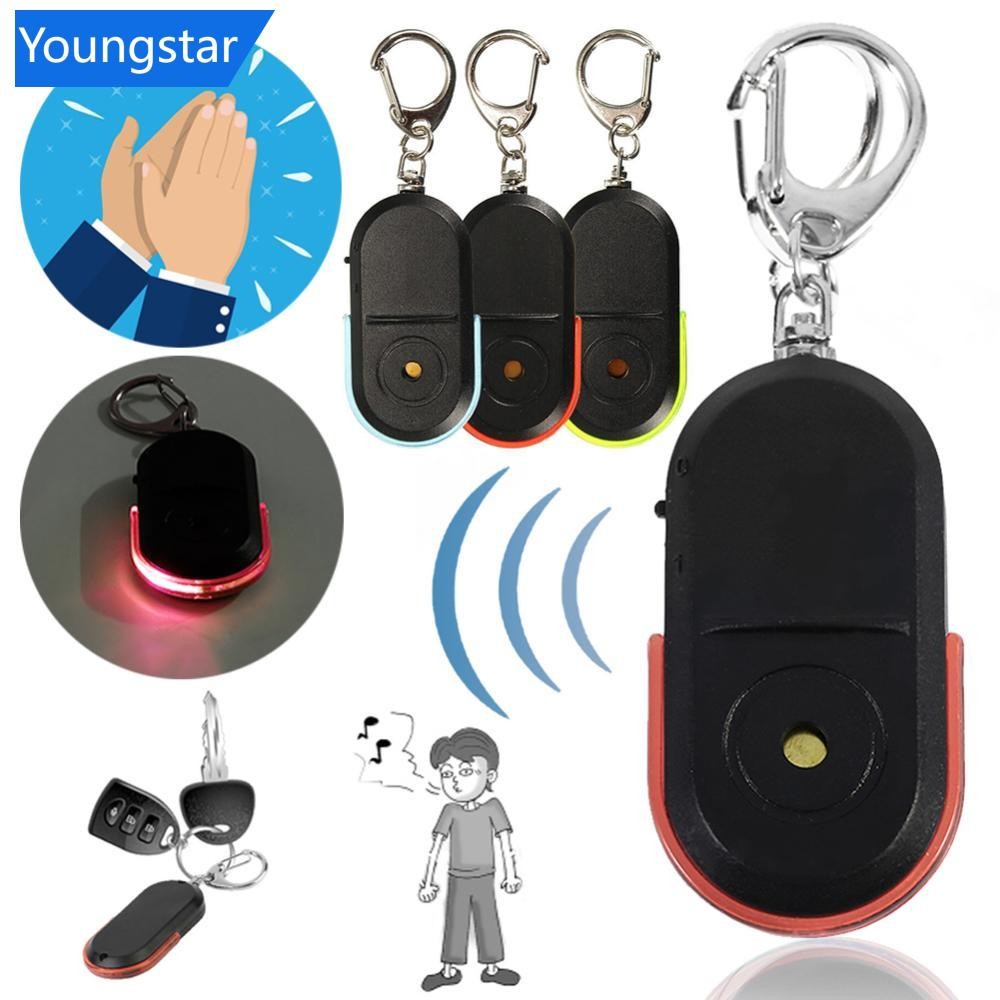 FYY Anti-lost Alarm Key Finder Locator อุปกรณ์พวงกุญแจ Whistle Sound Finder ไฟ LED | Shopee Thailand