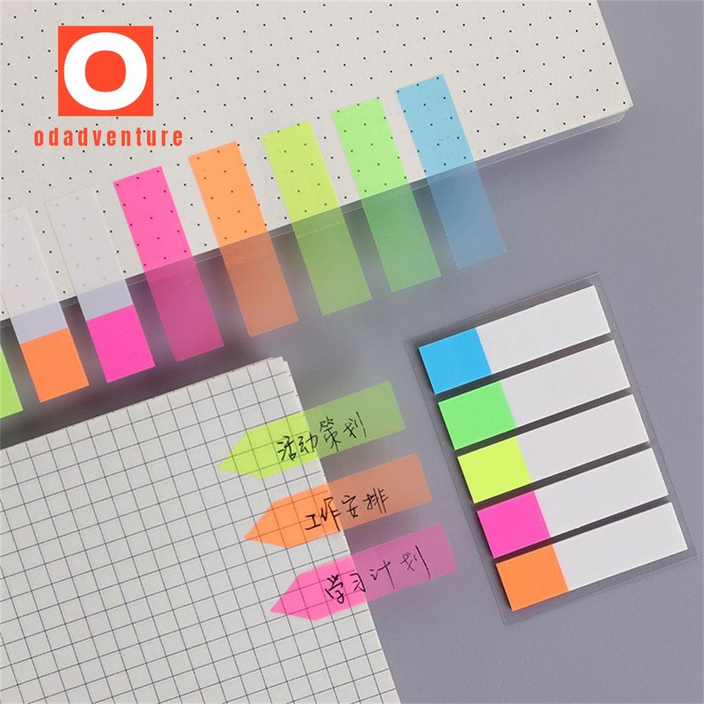 ทัศนคติ ลูกอม สี Sticky Notes 100 แผ่น Memo Flags Memo สติกเกอร์กระดาษ ...