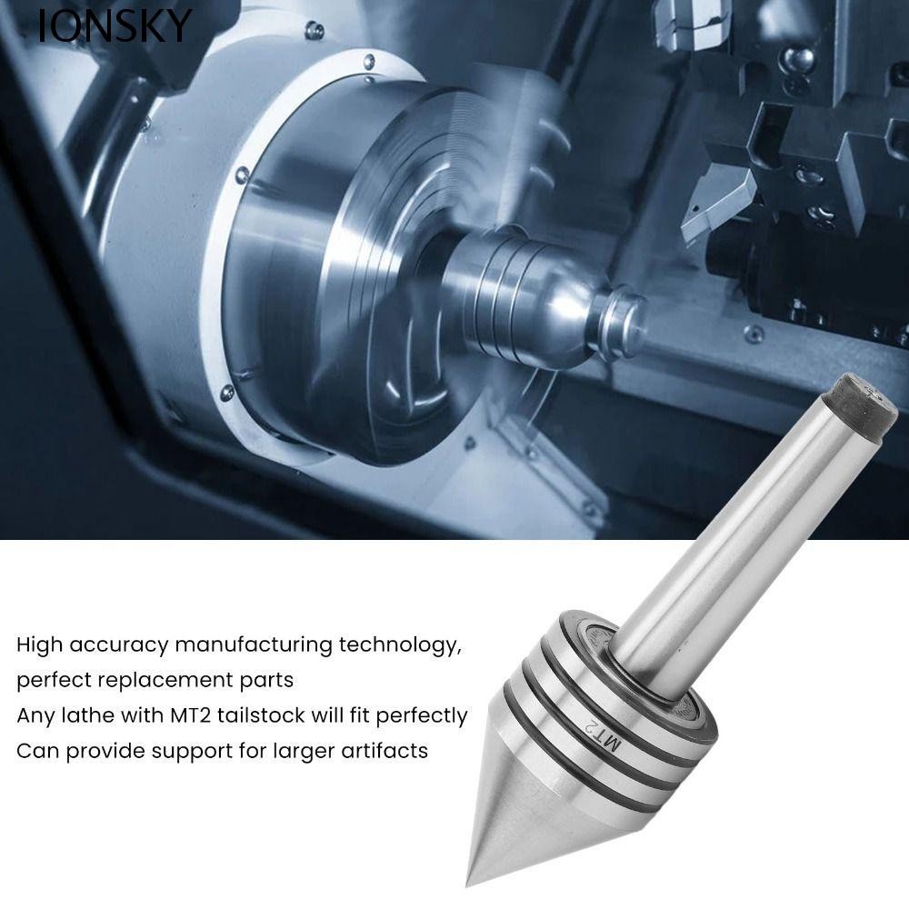อุปกรณ์เสริม IONSKY เครื่องกลึง Tailstock, ศูนย์สด Tailstock ที่ทนต่อ ...