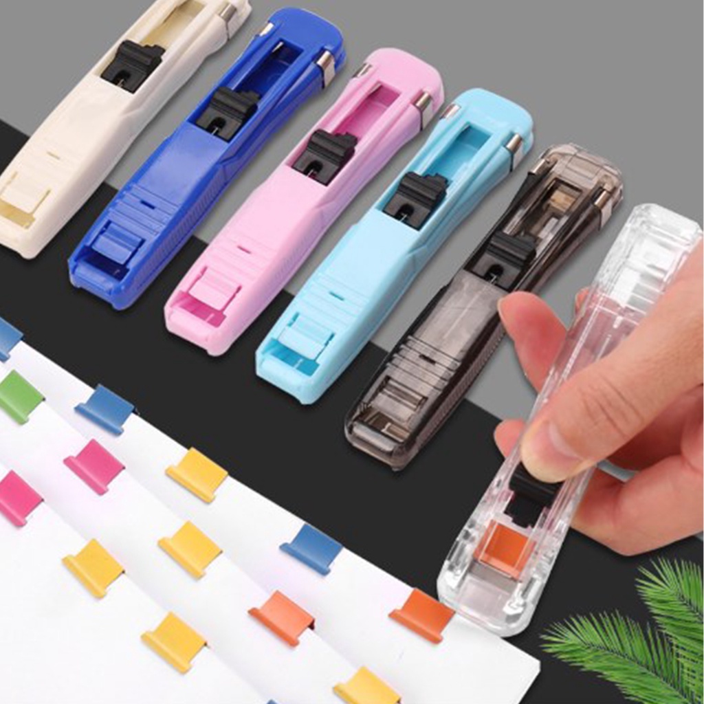 Joy Live Handheld Clamp Pusher Refill Clips สเตชันเนอรี Binder ...