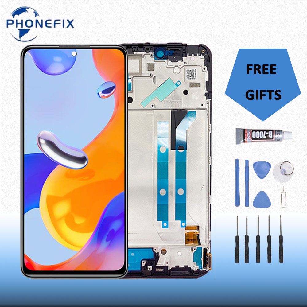 ทดสอบ 100% สําหรับ Xiaomi Redmi Note 11 Pro 4G / 5G จอ Lcd 2201116Tg ...