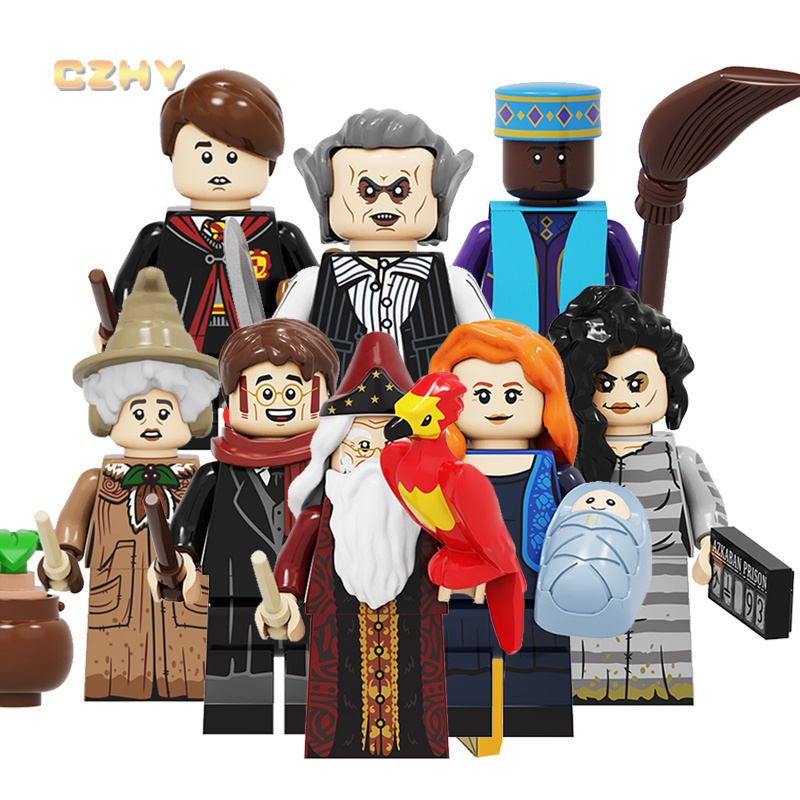 ของเล่นบล็อกตัวต่อ รูป James Lily Potter Bellatrix Lestrange ขนาดเล็ก ...