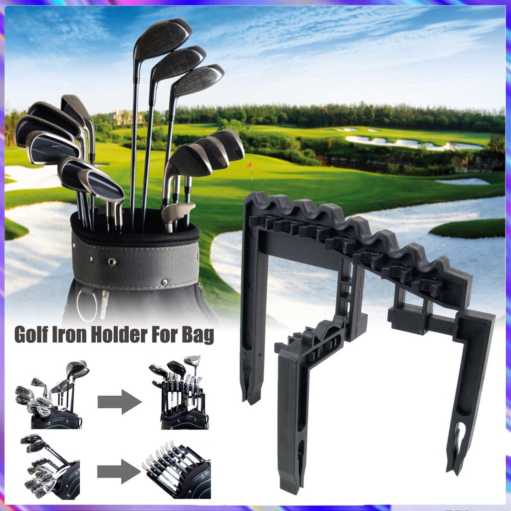 Golf Iron Holder For Bag Golf Bag Club Holder Organizer Holds 9 Iron ...