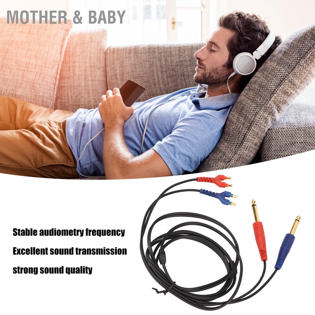 Mother & Baby TDH39 Audiometer ชุดหูฟังสายตรงหัวเกียร์แบบเสถียร Air ...