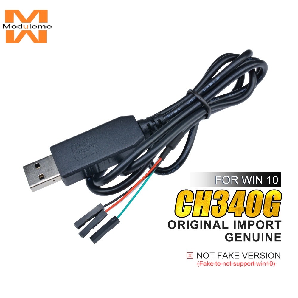 Ch340g อะแดปเตอร์แปลง USB เป็น TTL Serial USB เป็น RS232 TTL ซ็อกเก็ต ...