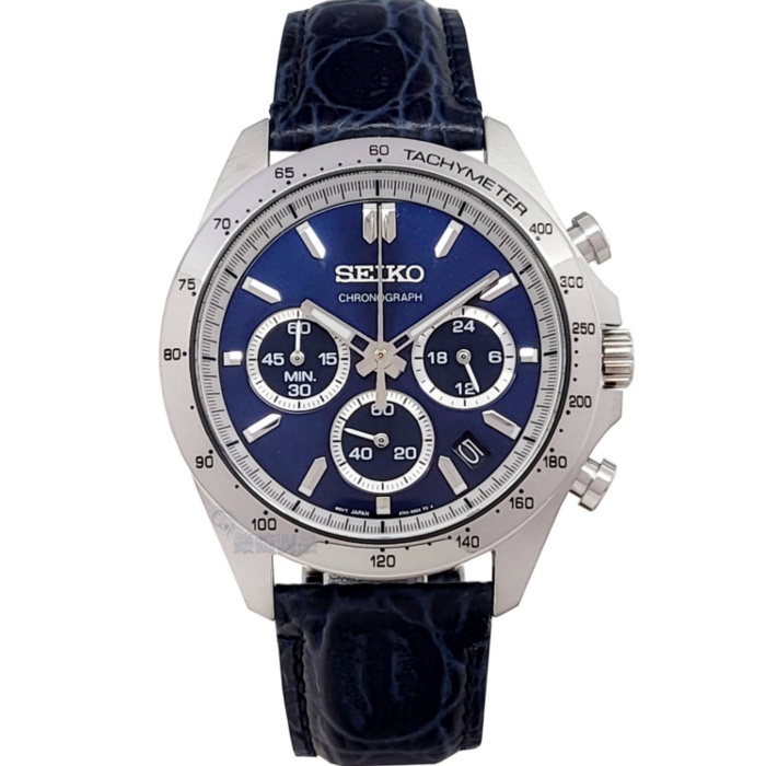 นาฬิกา JDM★นาฬิกา Seiko sbtr019 Japan Limited พื้นผิวสีน้ำเงินเข้ม ...