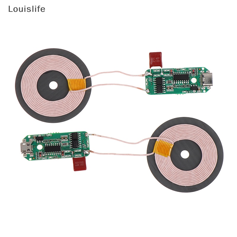 Llph 10 / 15W โมดูลชาร์จไร้สาย Micro Type-C Transmitter PCBA แผงวงจร ...