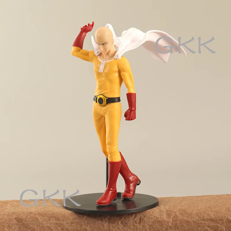 KK Mainan Figur Aksi PVC Anime Jepang One Punch Man 19Cm Saitama Sensei ...