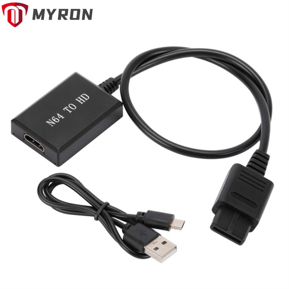 Myron ตัวแปลงแล็ปท็อป สําหรับ Wii Xbox เป็น HD 1080P Display N64 เป็น ...