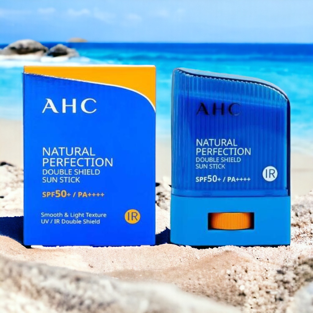 #พร้อมส่ง# AHC Natural Perfection Double Shield Sun Stick,14g | Shopee ...
