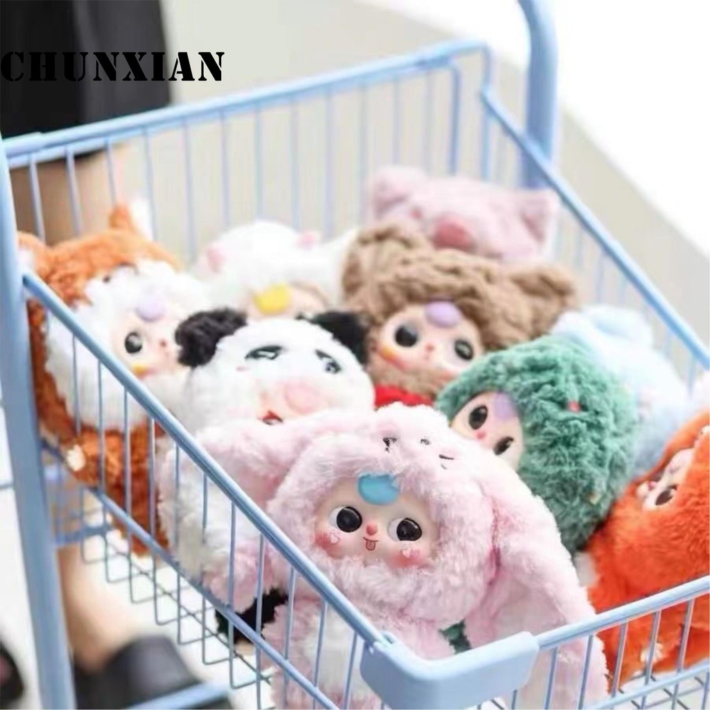 [In stock] baby three V2 baby three v3 cute v4 fruit plush ชุดกล่องตา ...