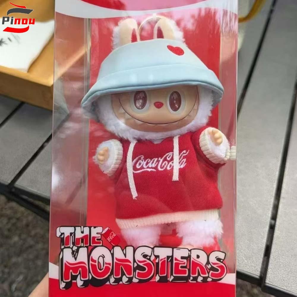 Pinou Labubu Coca-Cola Series ตุ๊กตาตุ๊กตา, การ์ตูน Pop Mart พวงกุญแจ ...