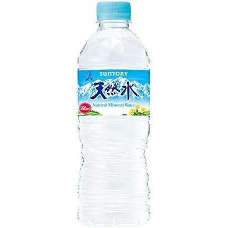 【Direct from Japan】Suntory Natural Water 550มล. x 24ขวด น้ำแร่ธรรมชาติ ...