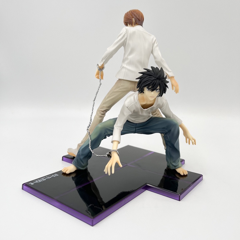 24cm Death Note Anime Figure Light Yagami L Action Figure 1160# Yagami ...