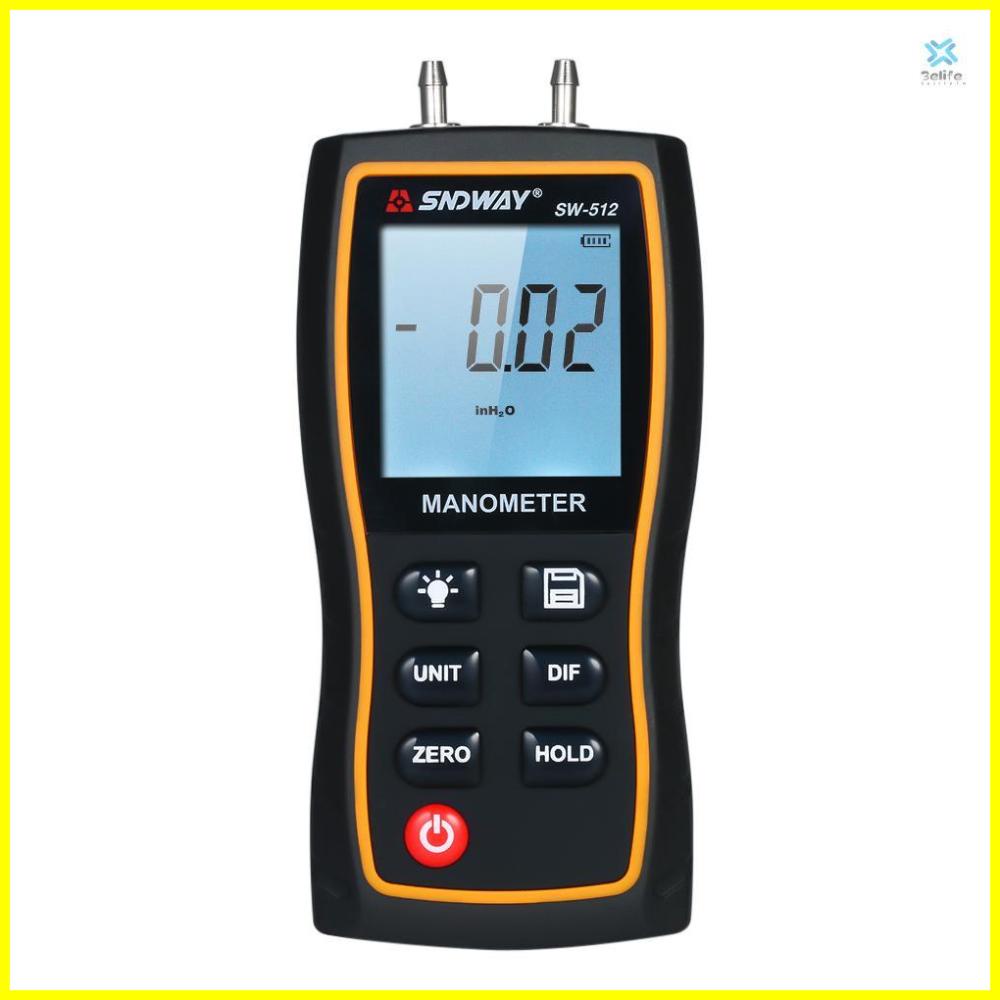 SNDWAY High Precision Manometer Tester with LCD Display for ...