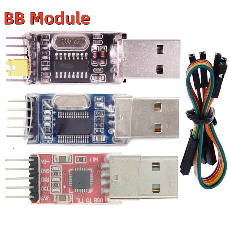 โมดูล PL2303HX 1 ชิ้น และ CP2102 1 ชิ้น และ USB CH340G เป็น TTL 1 ชิ้น สําหรับ arduino PL2303 ...
