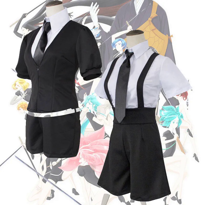 Anime Houseki no Kuni Cosplay Costume Diamond Antarcticite Bodysuit ...