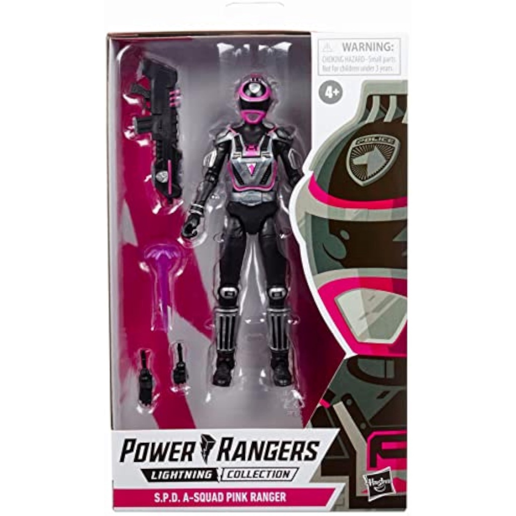 Hasbro Power Rangers ฟิกเกอร์ Lightning Collection 6 นิ้ว A.Squad Pink ...