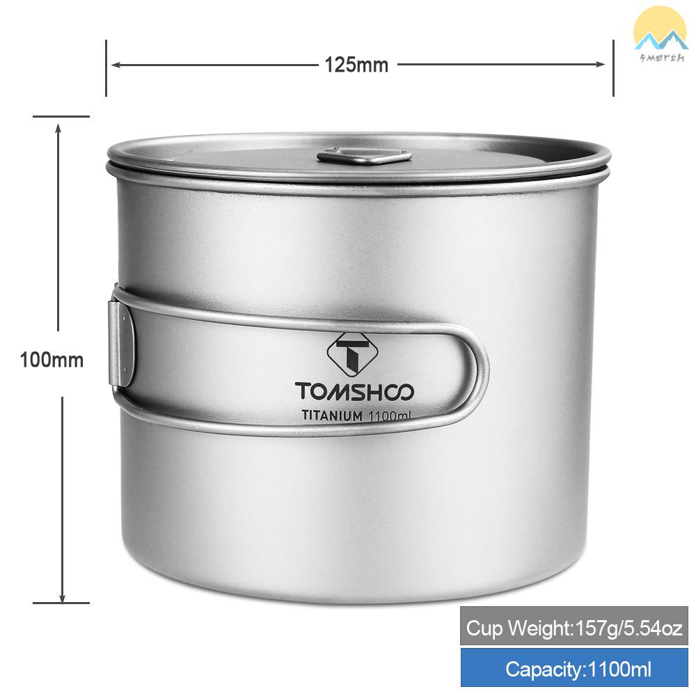 Tomshoo แก้วไทเทเนียม น้ําหนักเบา 1100 มล.【MER】 | Shopee Thailand