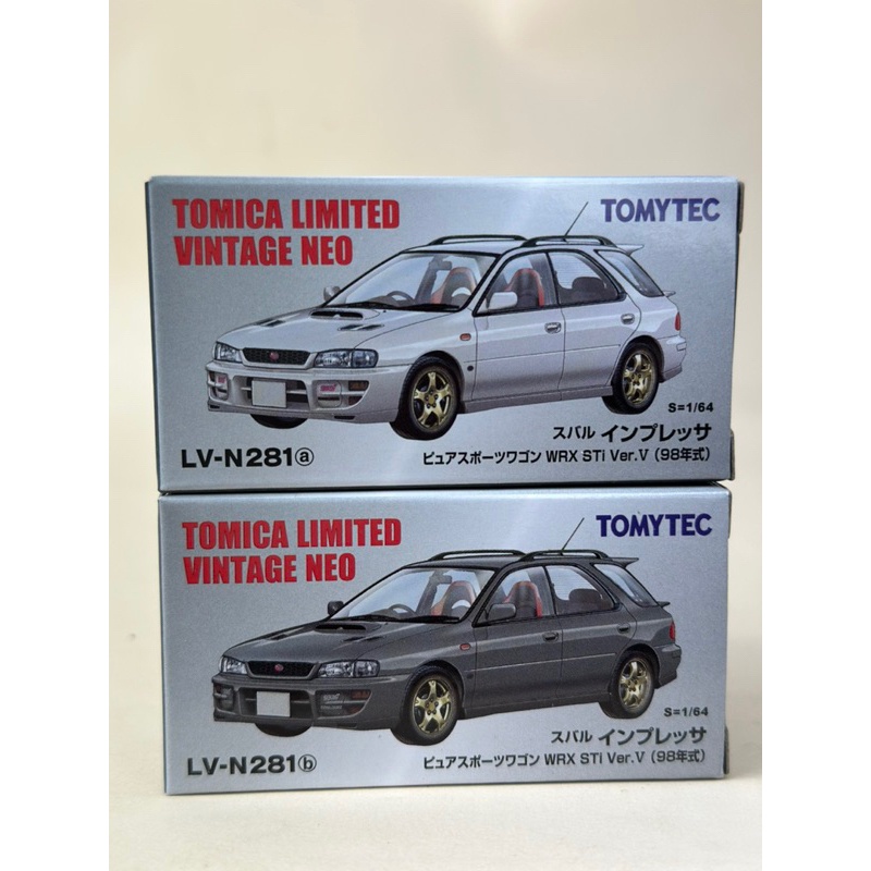 Subaru Impreza Sports Wagon WRX STi LV-N281 Scale 1:64 ยี่ห้อ Tomytec ...