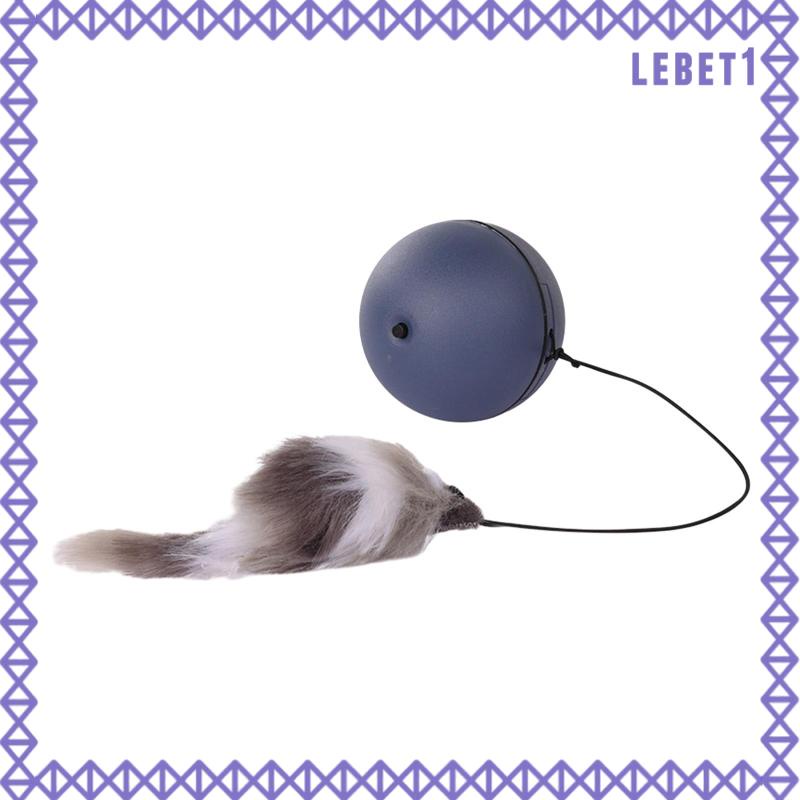 [Lebet] ของเล่นลูกบอลขนนกไฟฟ้า แบบโต้ตอบ ของเล่นสําหรับแมว ออกกําลังกาย ...