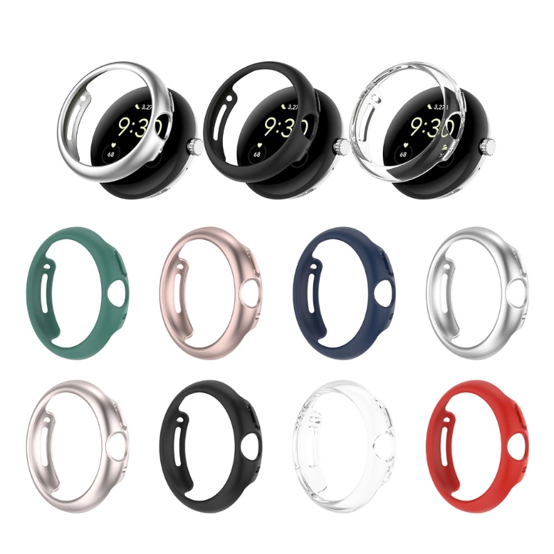 Moon4 Hard Screen Protector Case เหมาะสําหรับ Pixel Watch 2 ฝาครอบ ...