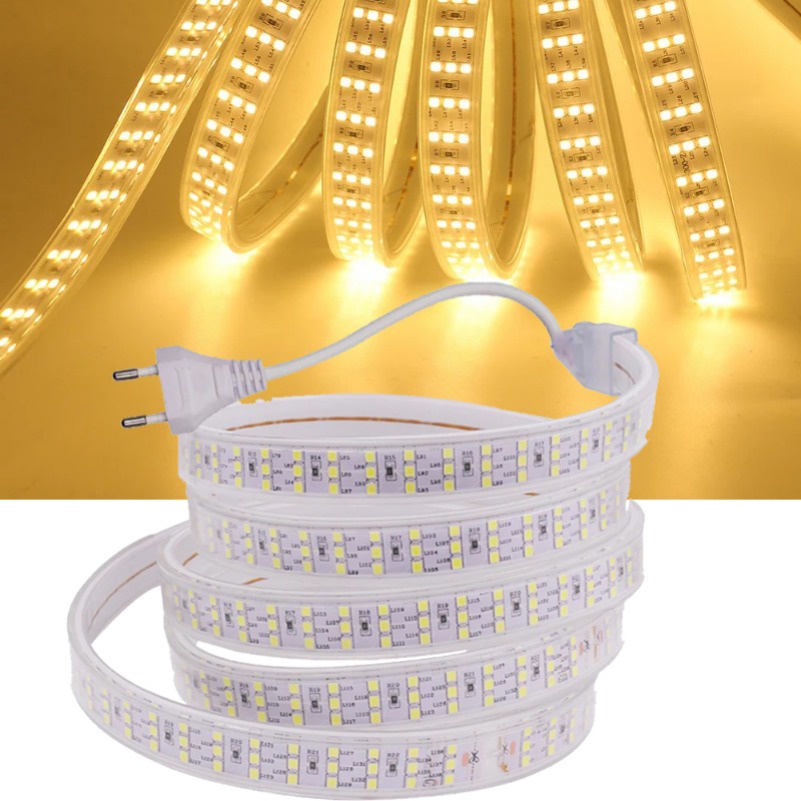 สายไฟ LED 276 ดวง 220V 240V 220V ยาว 5 ม. 3 ม. ยืดหยุ่น กันน้ํา ปลั๊ก ...